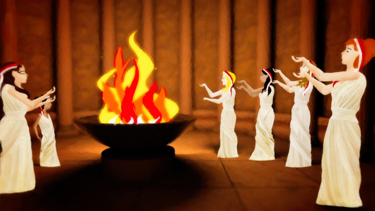 TED ED: Life of Vestal Virgins - KOZMONOT