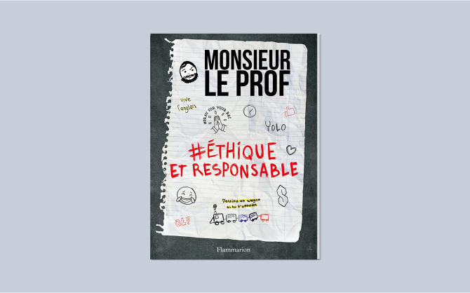 Monsieur le Prof (Flammarion) - Claude Combacau - Graphic design