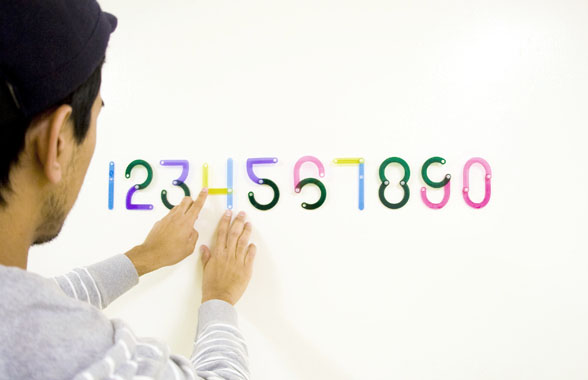 Experimental Indoor Number Design - Christian Quiambao