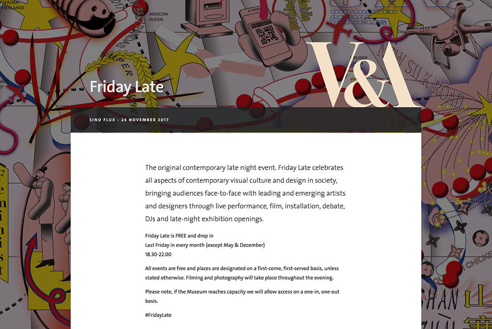 Illos for V&A - Inkee Wang