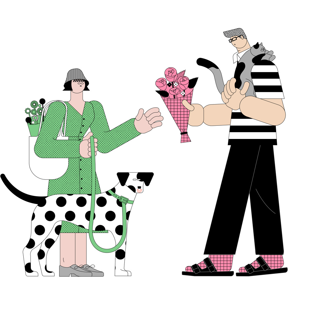 UNIQLO flower area - Inkee Wang