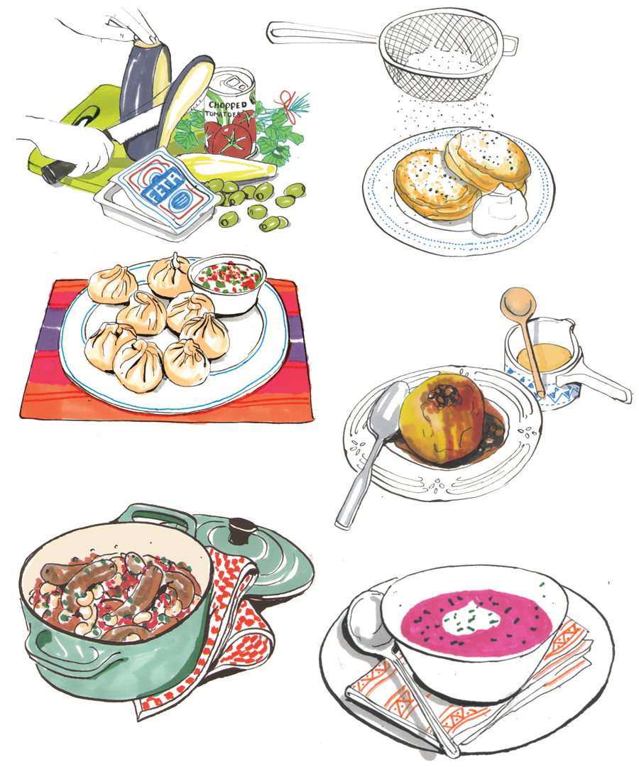 The Times - Dinner Tonight - Daily illustrations - claremallison.com