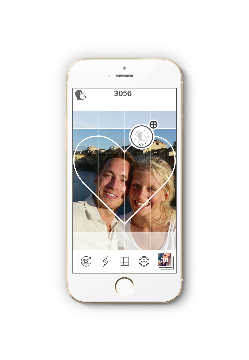 Adapt: Selfie Camera Application - Jonathan Park Design