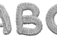 Knit Font - Tony Hird