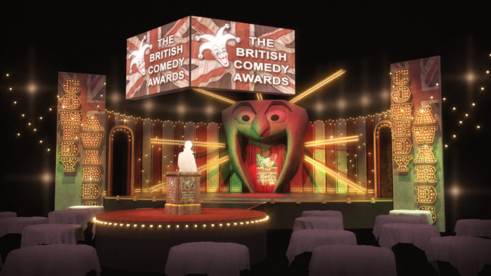British Comedy Awards - Ben Morson Design