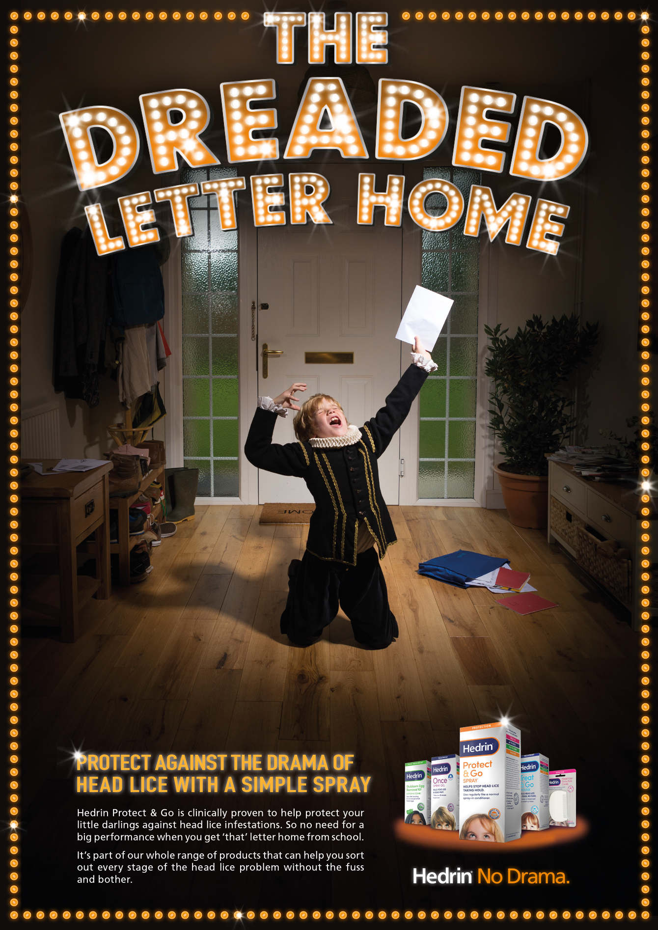 Hedrin Rebrand/Relaunch Campaign - Guy Bingham Advertising