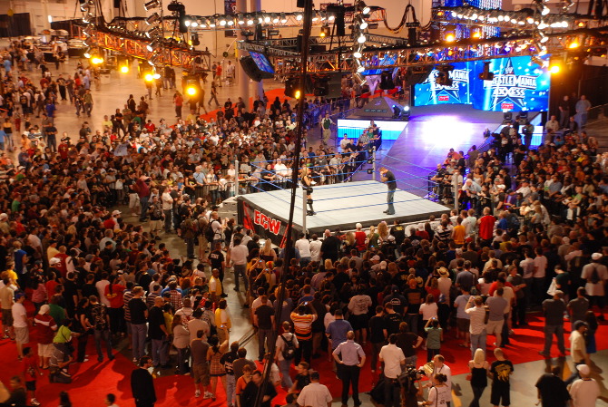 WWE Fan axxess 25th anniversary - zimmermann space