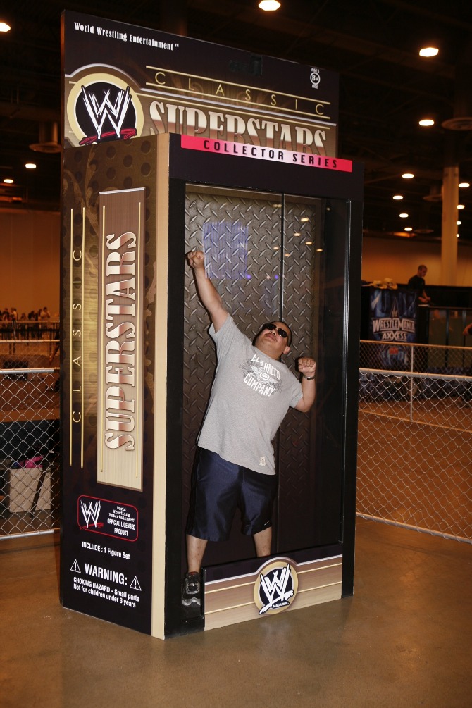 WWE Fan axxess 25th anniversary - zimmermann space