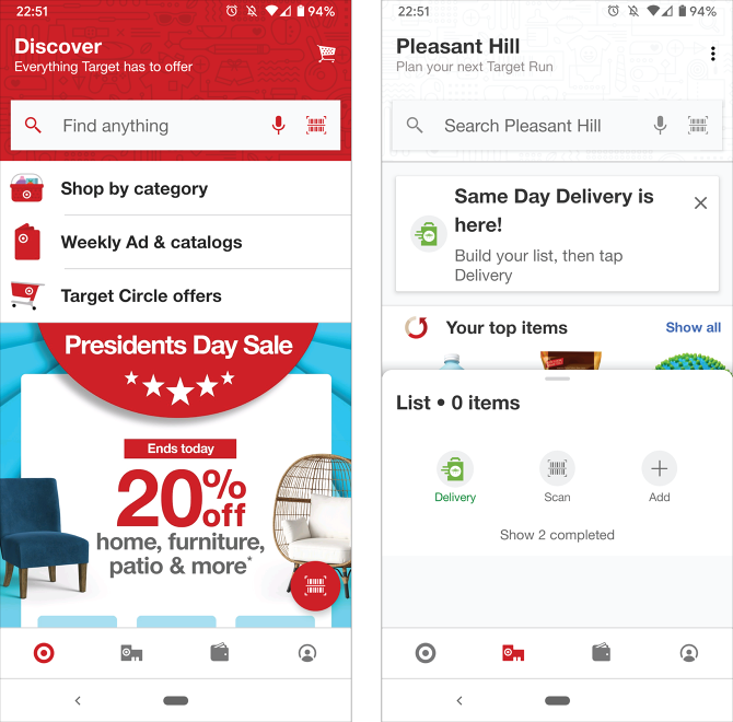 Target Mobile App - Case Study - wnjmn