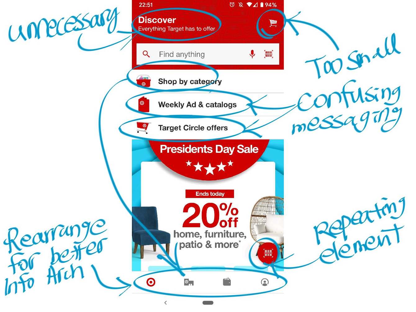 Target Mobile App - Case Study - wnjmn