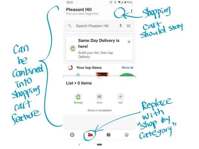 Target Mobile App - Case Study - wnjmn