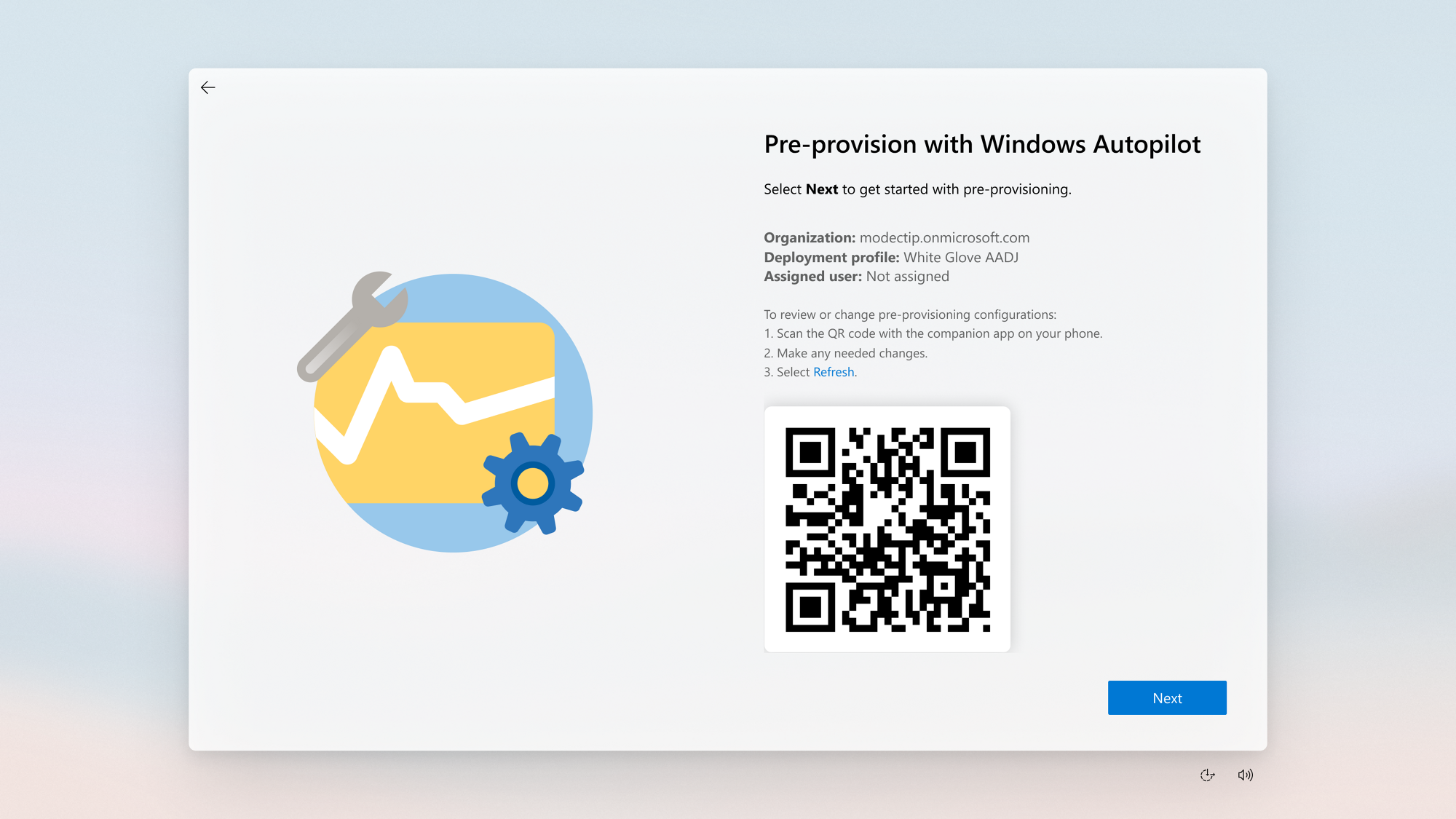 Windows autopilot from portal to device OOBE - krisYoodesign