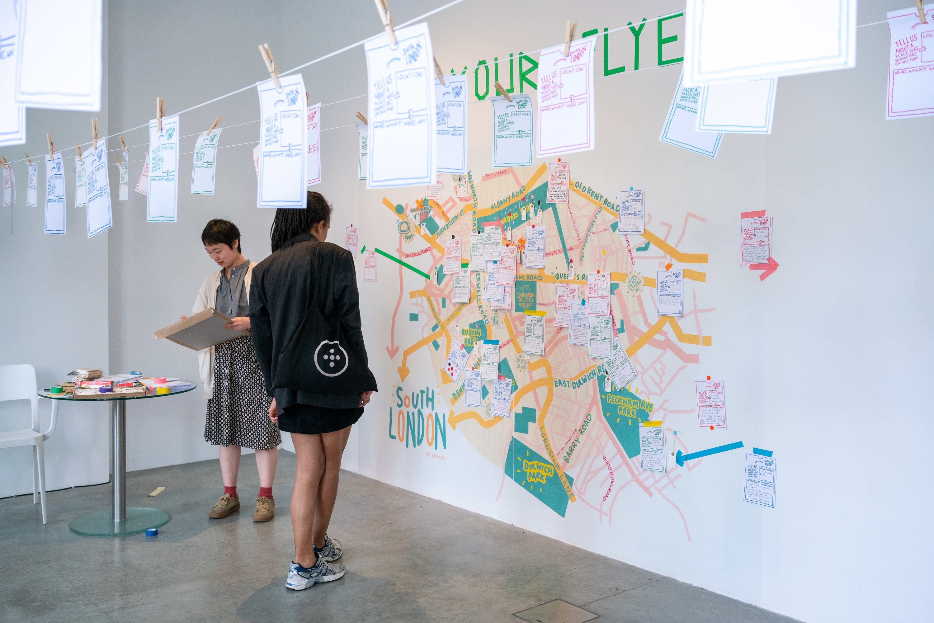 South London Gallery Map - Soofiya