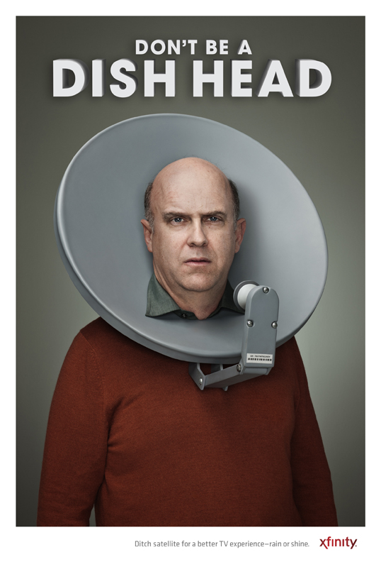 Comcast—Dish Head - Stefan's work