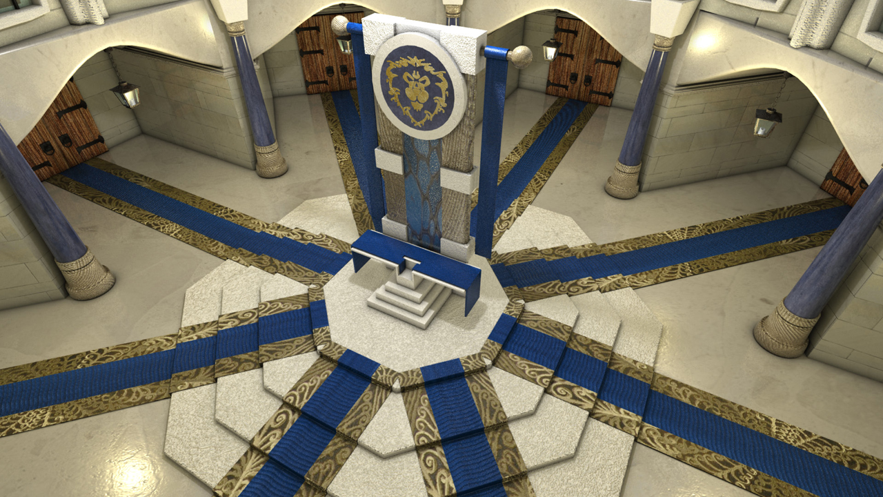 Stormwind Throne Room - Cory Austin