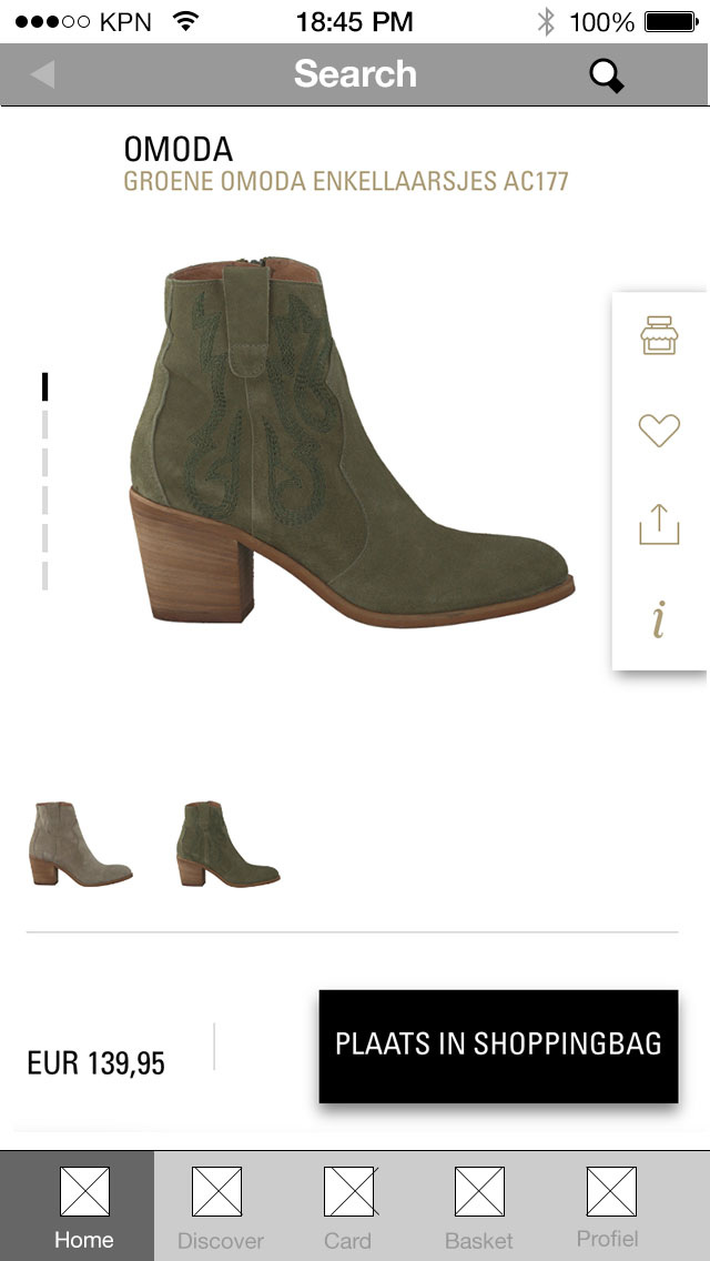 Omoda mobile shopping - Portfolio of Alexander Chiong