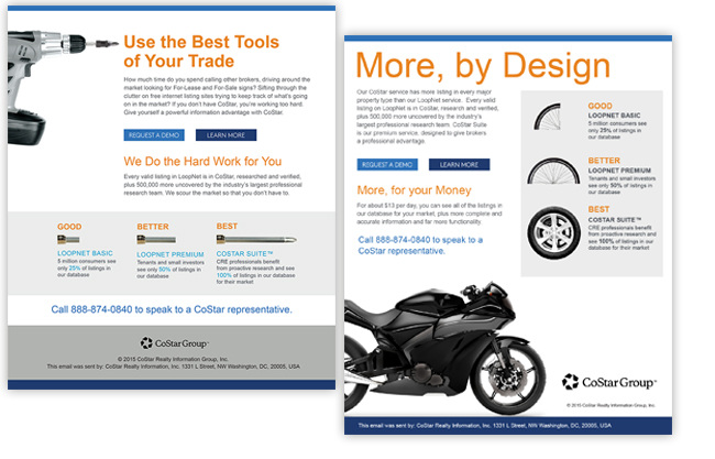 CoStar/LoopNet Campaign - Cathy Pages Design Portfolio