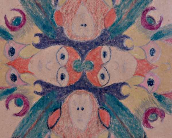 Untitiled by Minnie Evans - intuitive eye