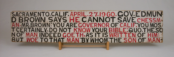 Jesse Howard, The Man With Many Sign's and Wonderers - intuitive eye