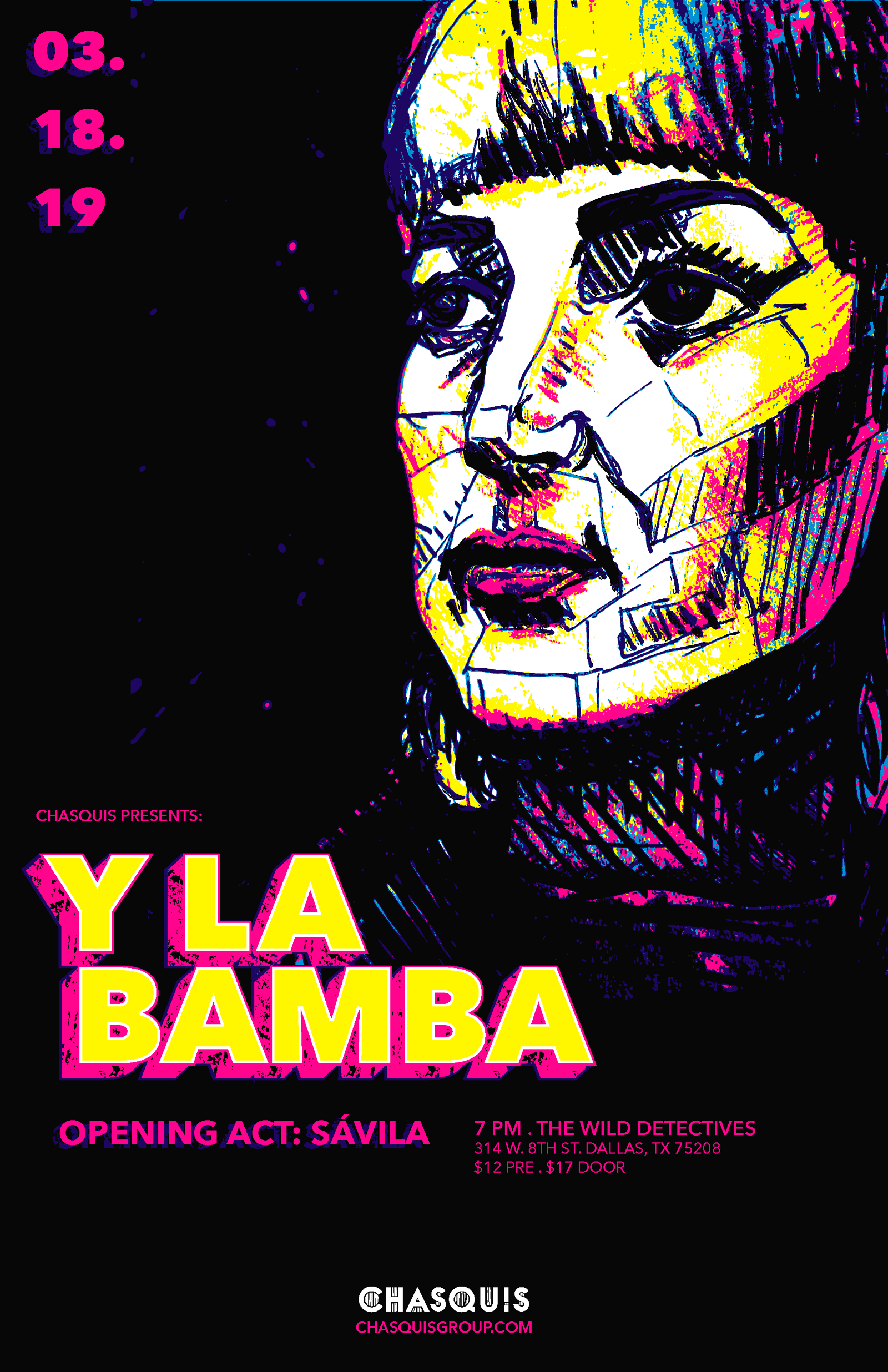Y La Bamba Show Poster - Debra Doss