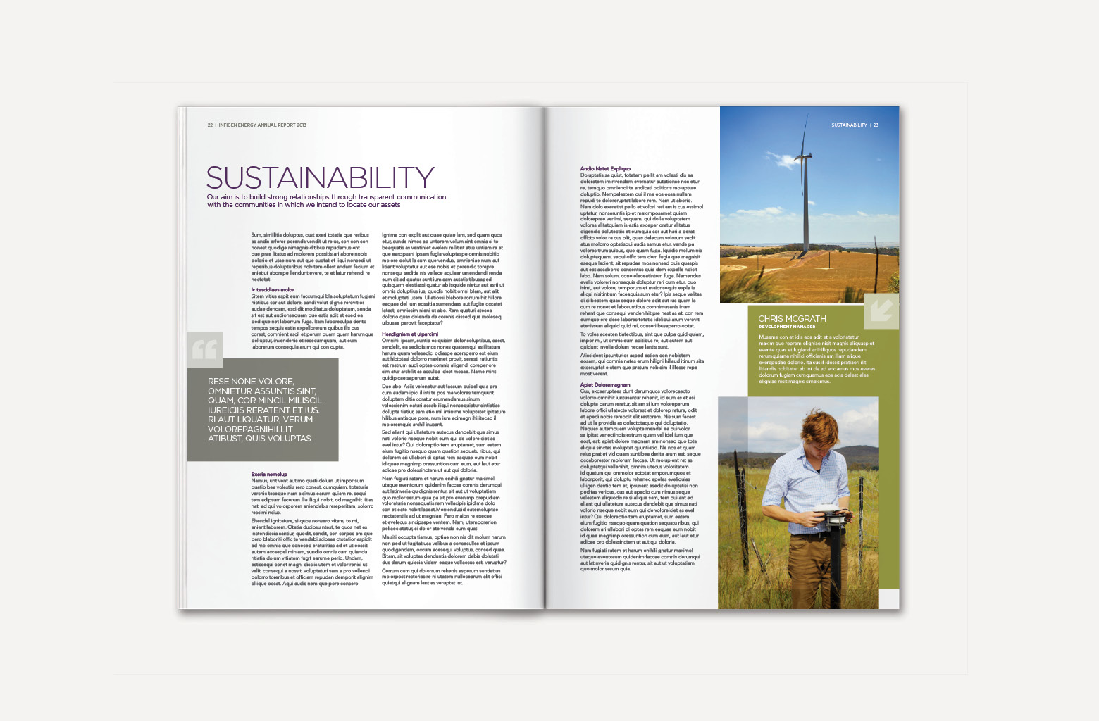 Infigen Annual Report 2013 - Level1 - Designate Studio