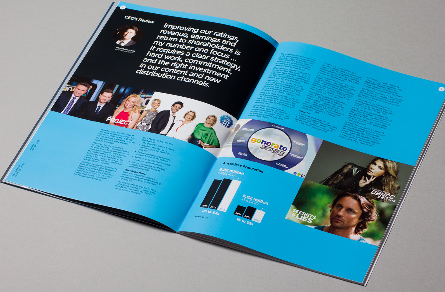 Channel TEN Annual Report 2013 - Level1 - Designate Studio