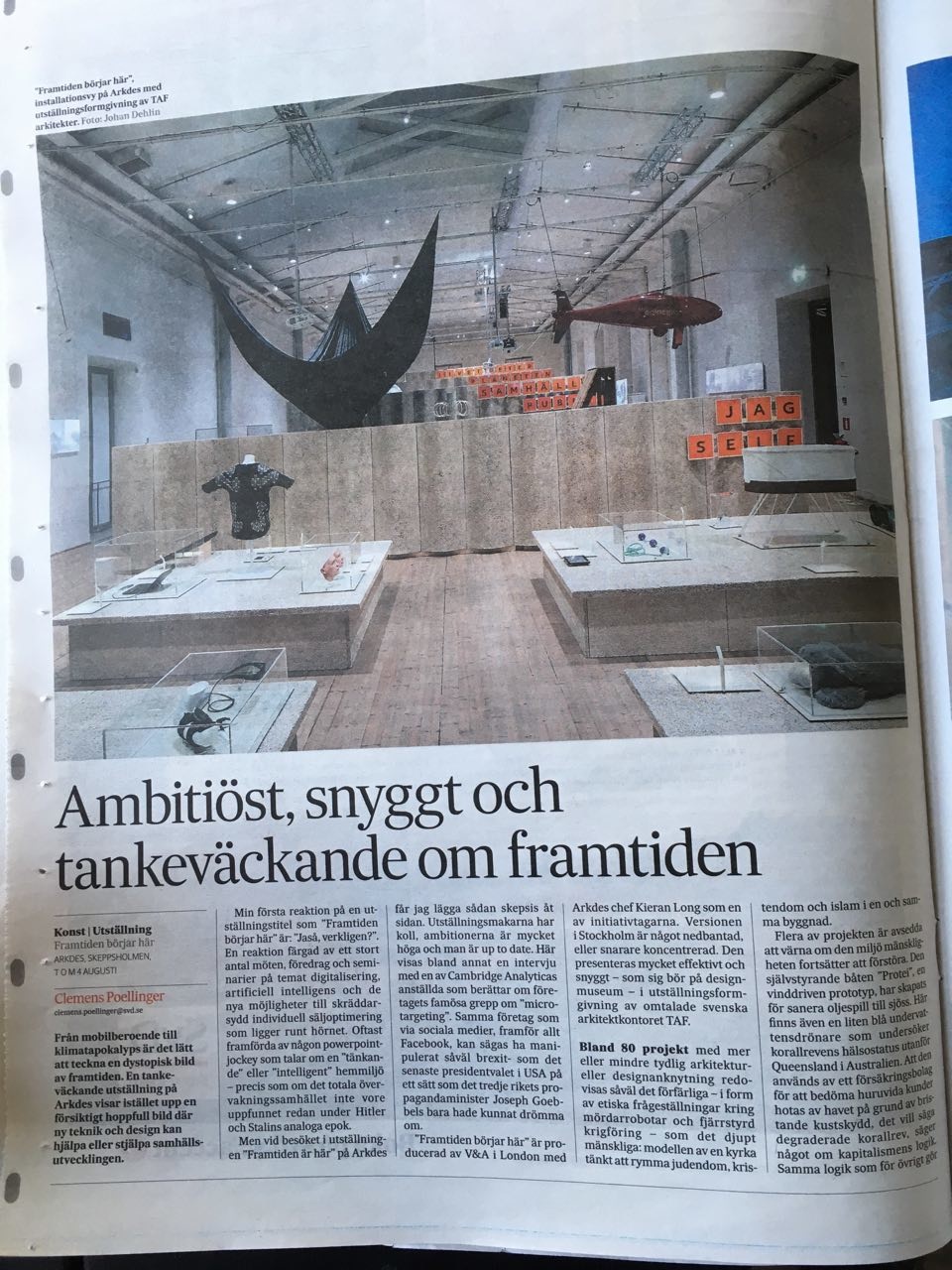 ArkDes. The Future Starts Here. 2019 - oscarliedgren