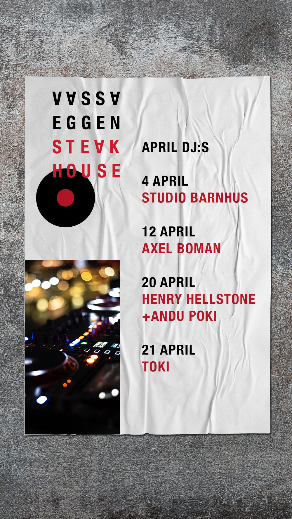 VASSA EGGEN STAGE. 2023. - oscarliedgren