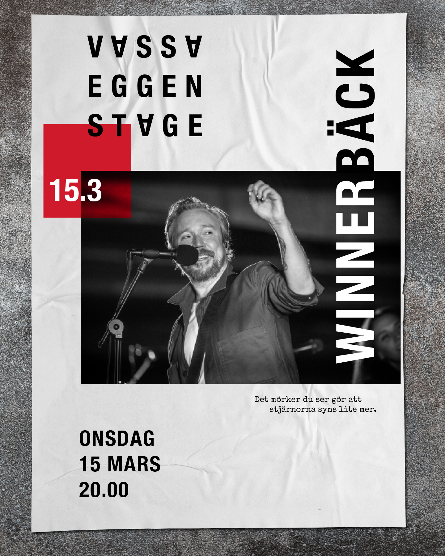 VASSA EGGEN STAGE. 2023. - oscarliedgren