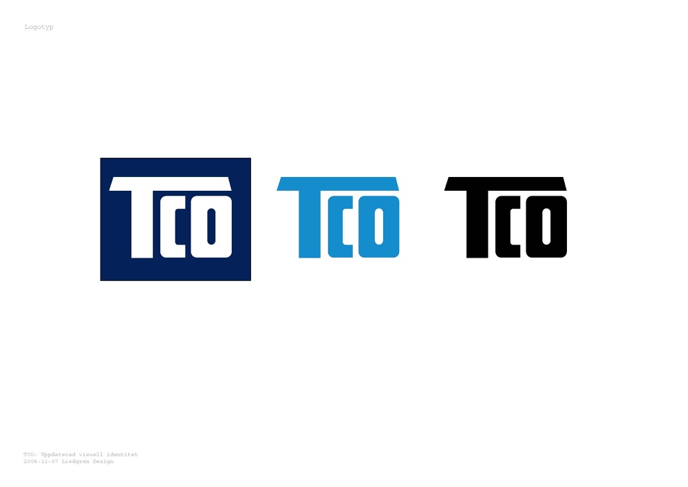 TCO Visual identity. 2008. - oscarliedgren