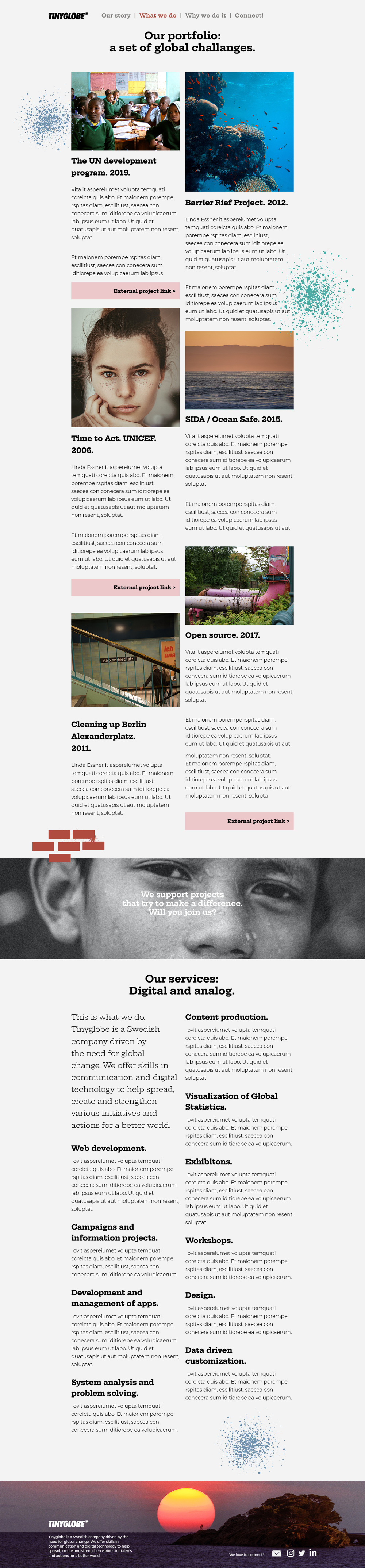 Tinyglobe visual identity. 2024. - oscarliedgren