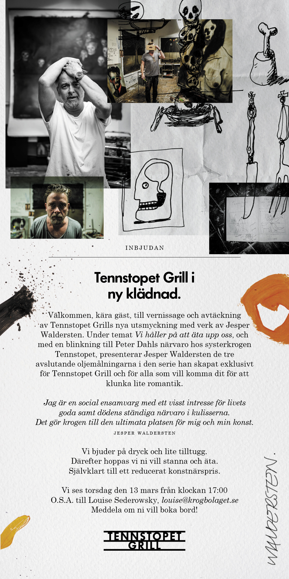 Waldersten / Tennstopet Grill. 2025. - oscarliedgren