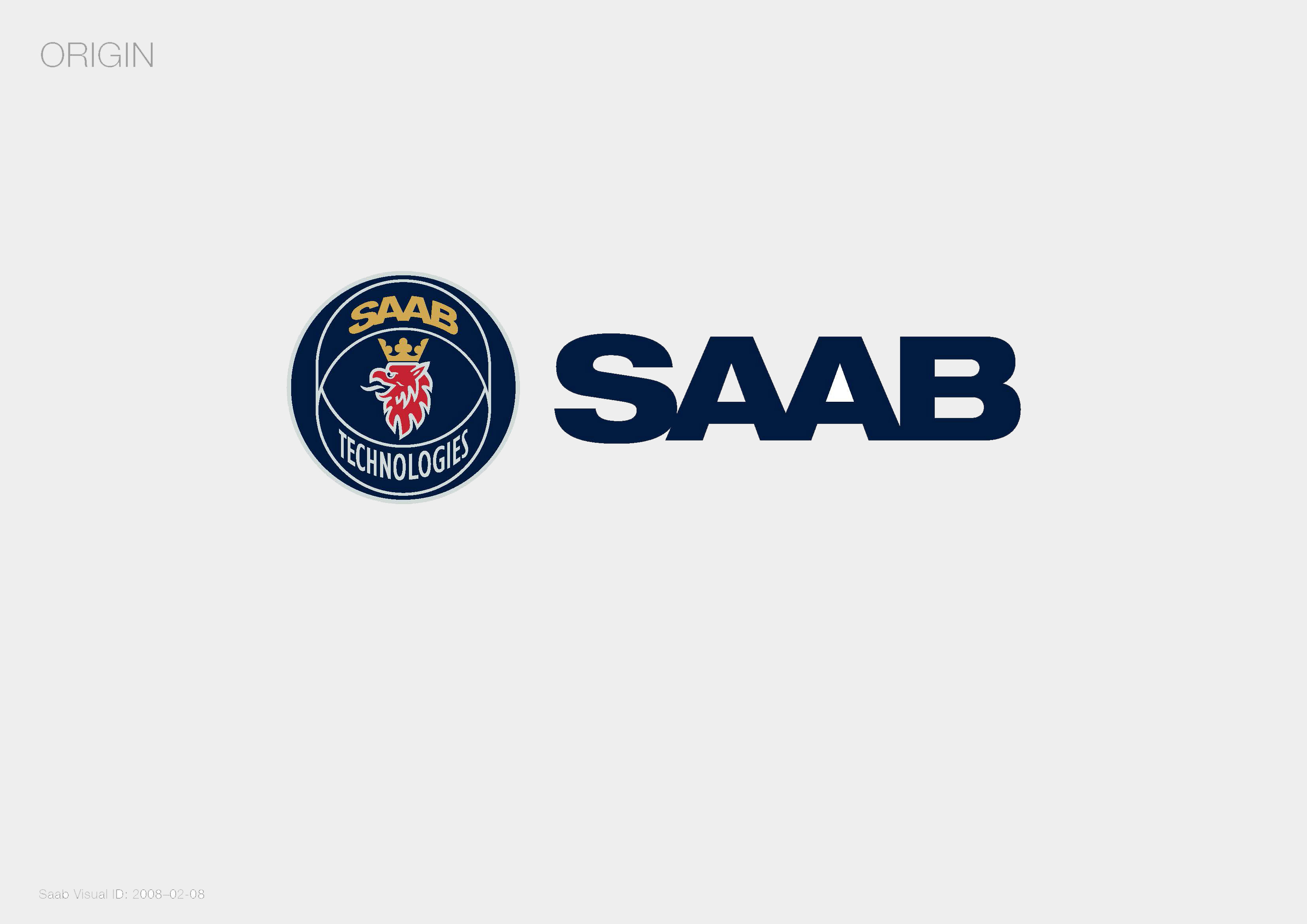 Saab visual identity. 2008-2016. - oscarliedgren