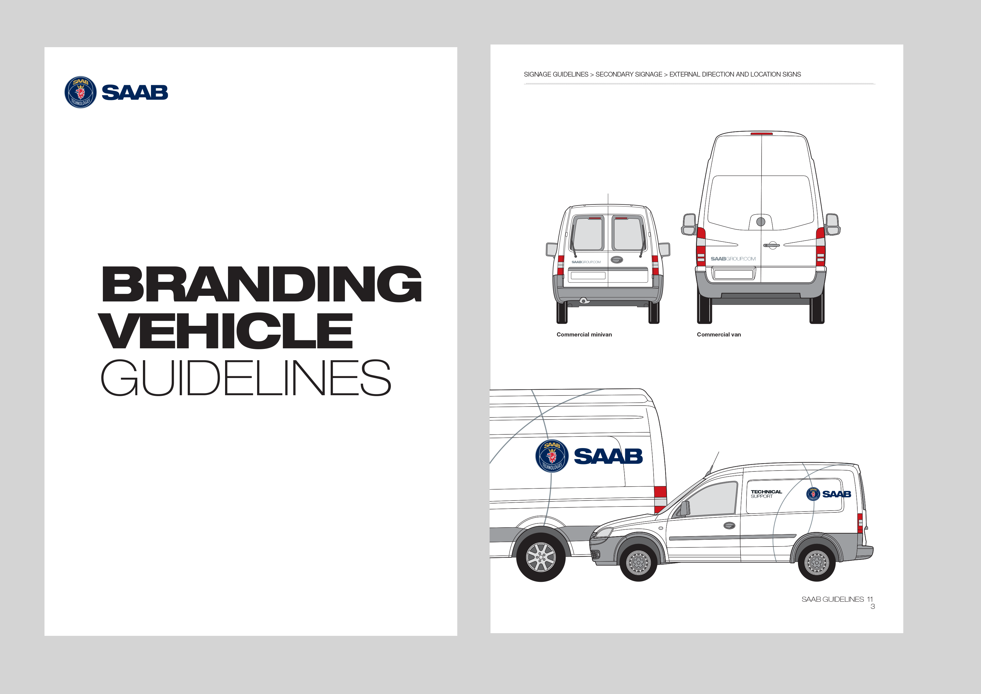 Saab visual identity. 2008-2016. - oscarliedgren