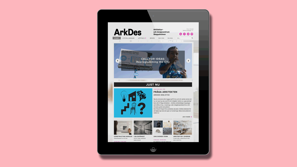 ArkDes. Arkitektur- och designcentrum. 2015–2023. - oscarliedgren