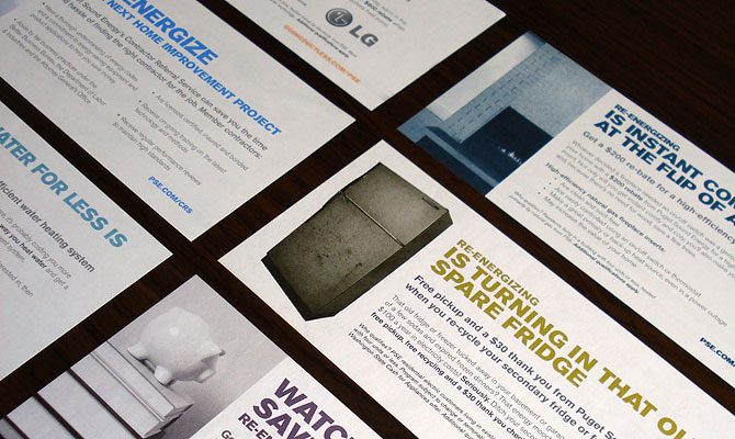 Utility bill inserts - JuliaCommunicates.com