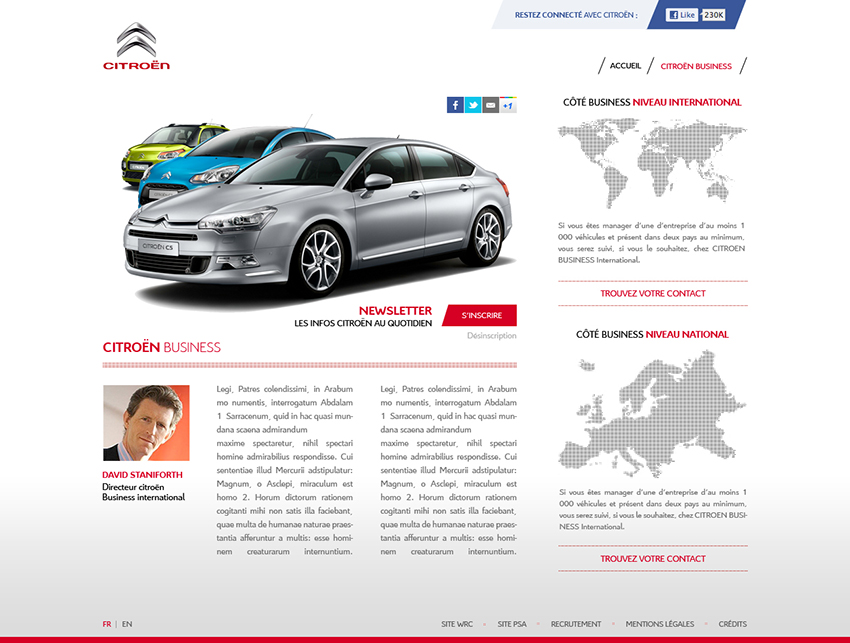 Citroën site officiel - sebastien