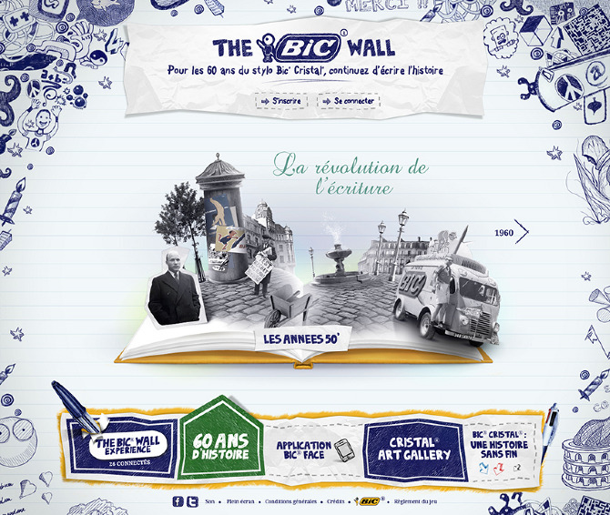 The Bic Wall - sebastien