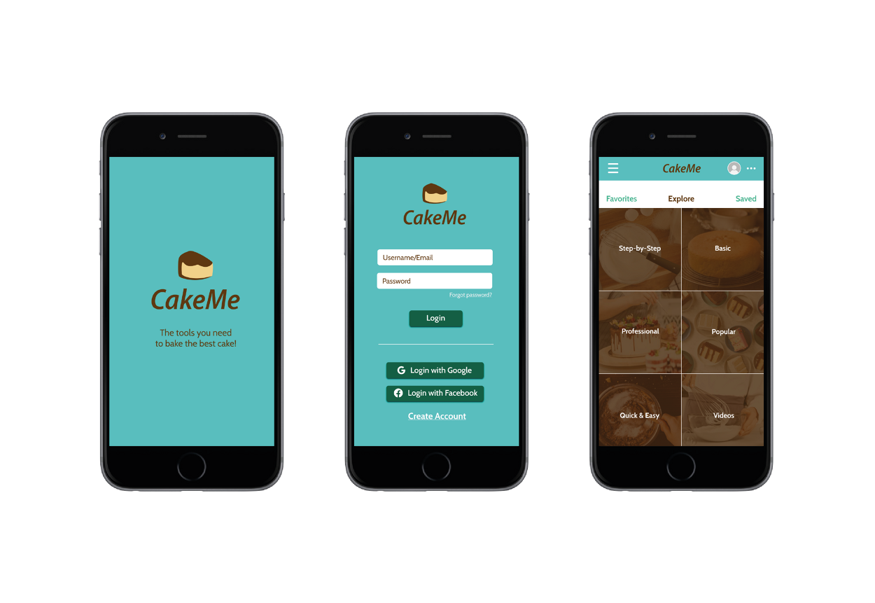 CakeMe | UX UI - mnic.com