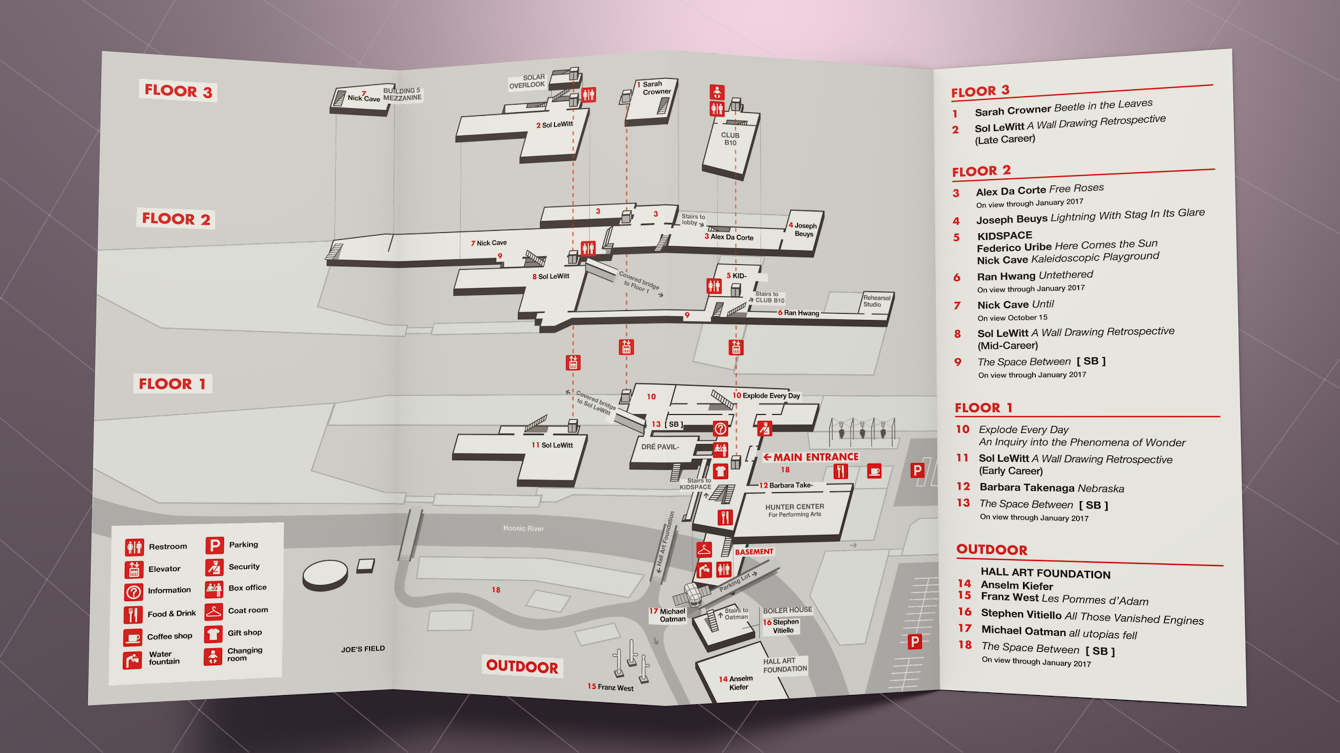 MASS MoCA Print Map - Rio Roye