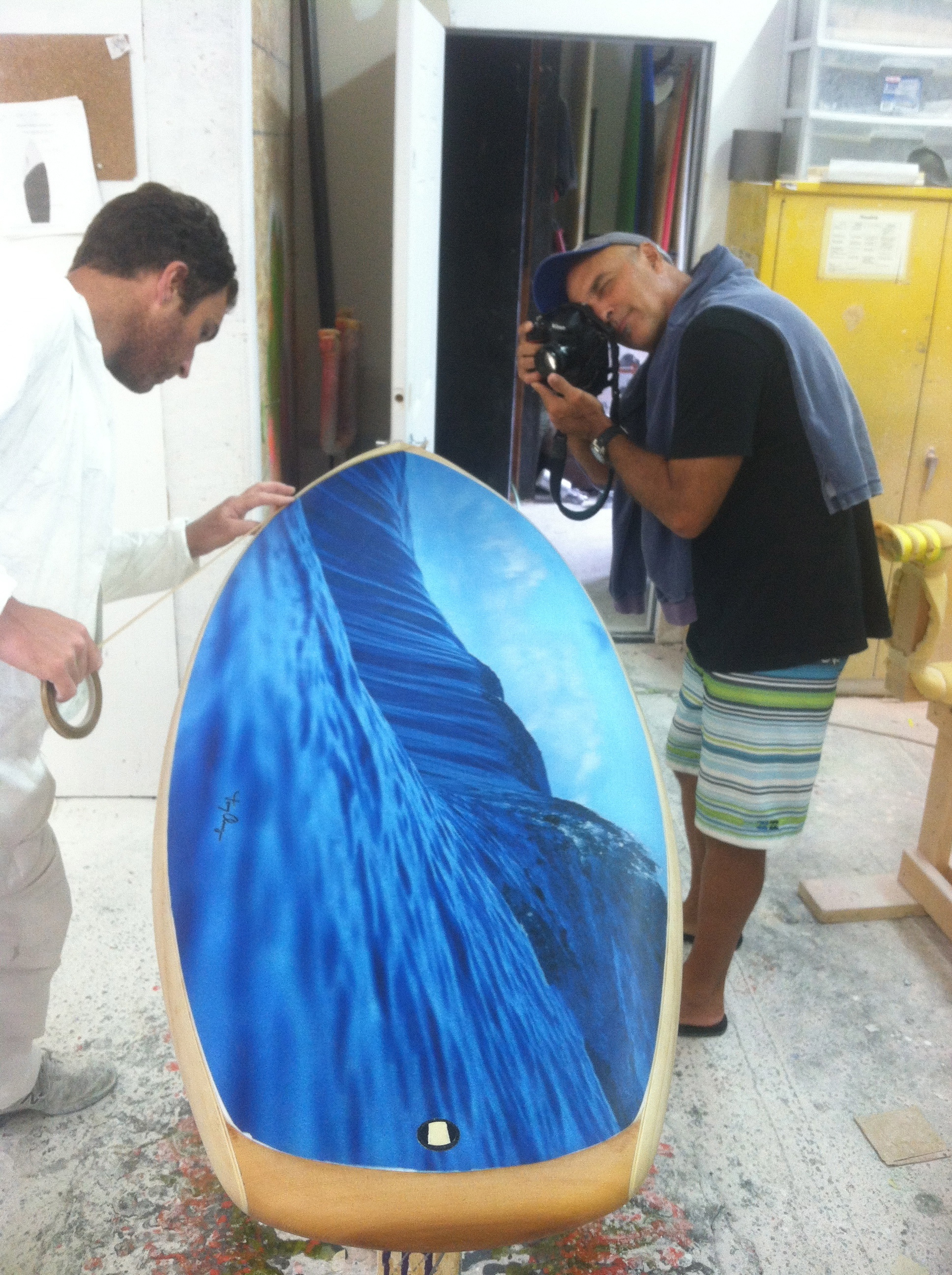 Surfboard Art Project - Spirare Surfboards