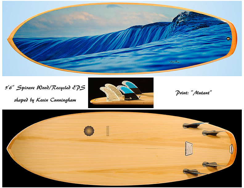 Surfboard Art Project - Spirare Surfboards