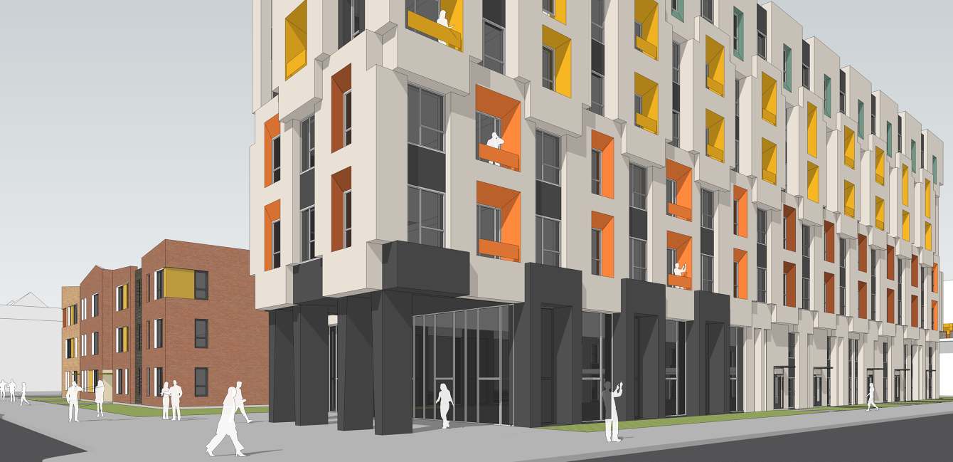 Parkside Residences - figure ground architecture