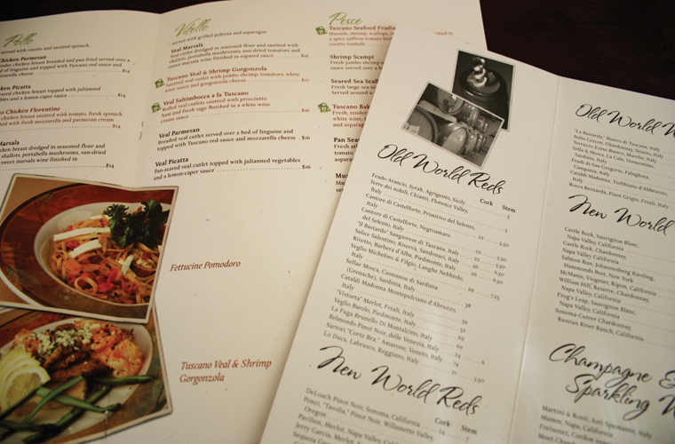 Tuscano Restaurant Branding - Vigor Restaurant Branding & Consulting