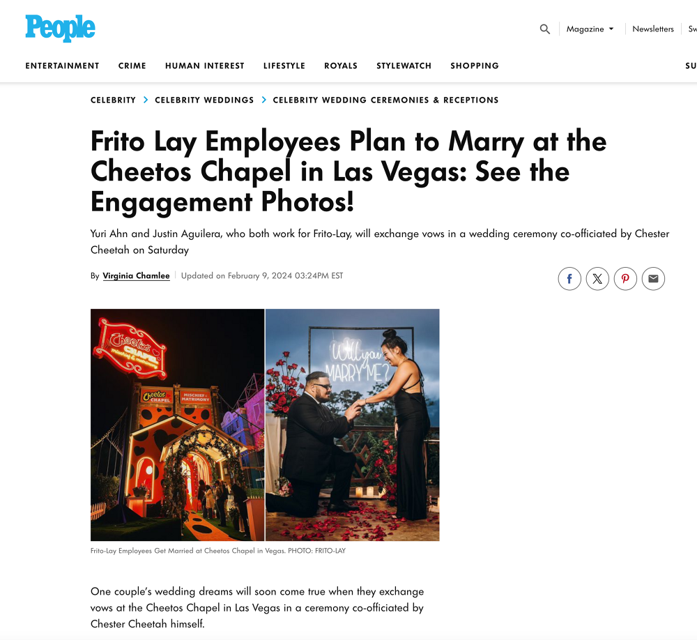 💒 CHEETOS CHAPEL - Dennis Roberts