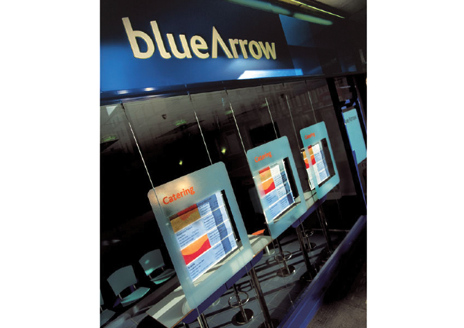 Blue Arrow - petersmithdesign.com