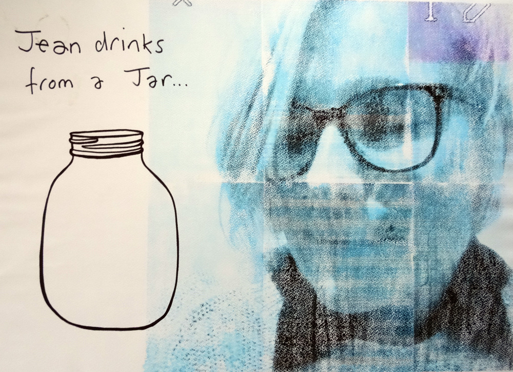 2015 Brigitte Drinks From a Beaker - Elizaveta Maltseva