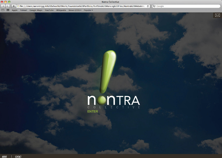 Web Design - Aaron Trigg | Design | Photography