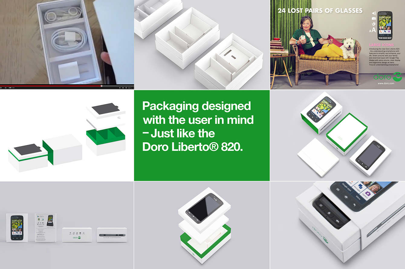 Doro Smart Phone Packaging - Thomas Mc Callion