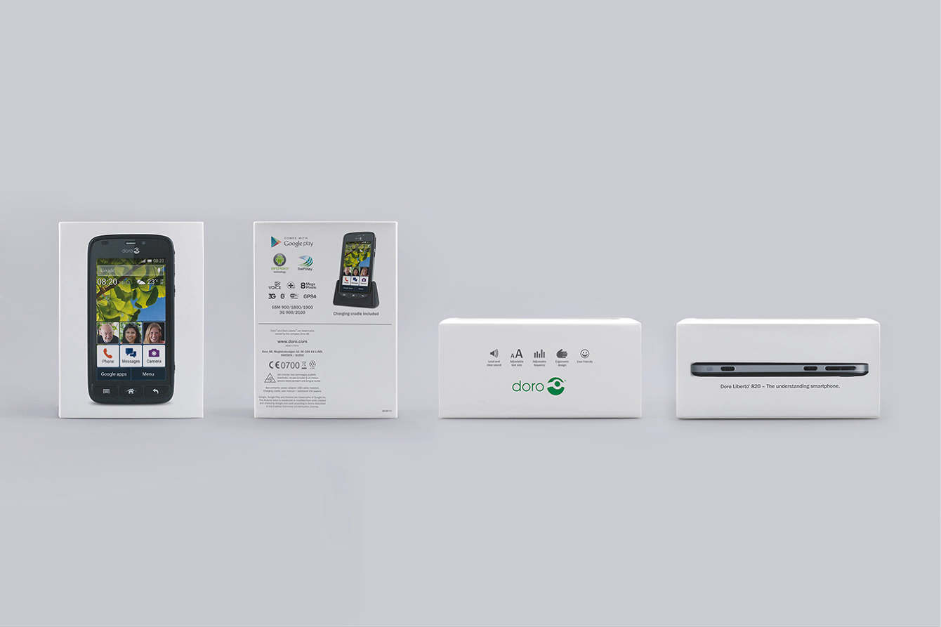 Doro Smart Phone Packaging - Thomas Mc Callion